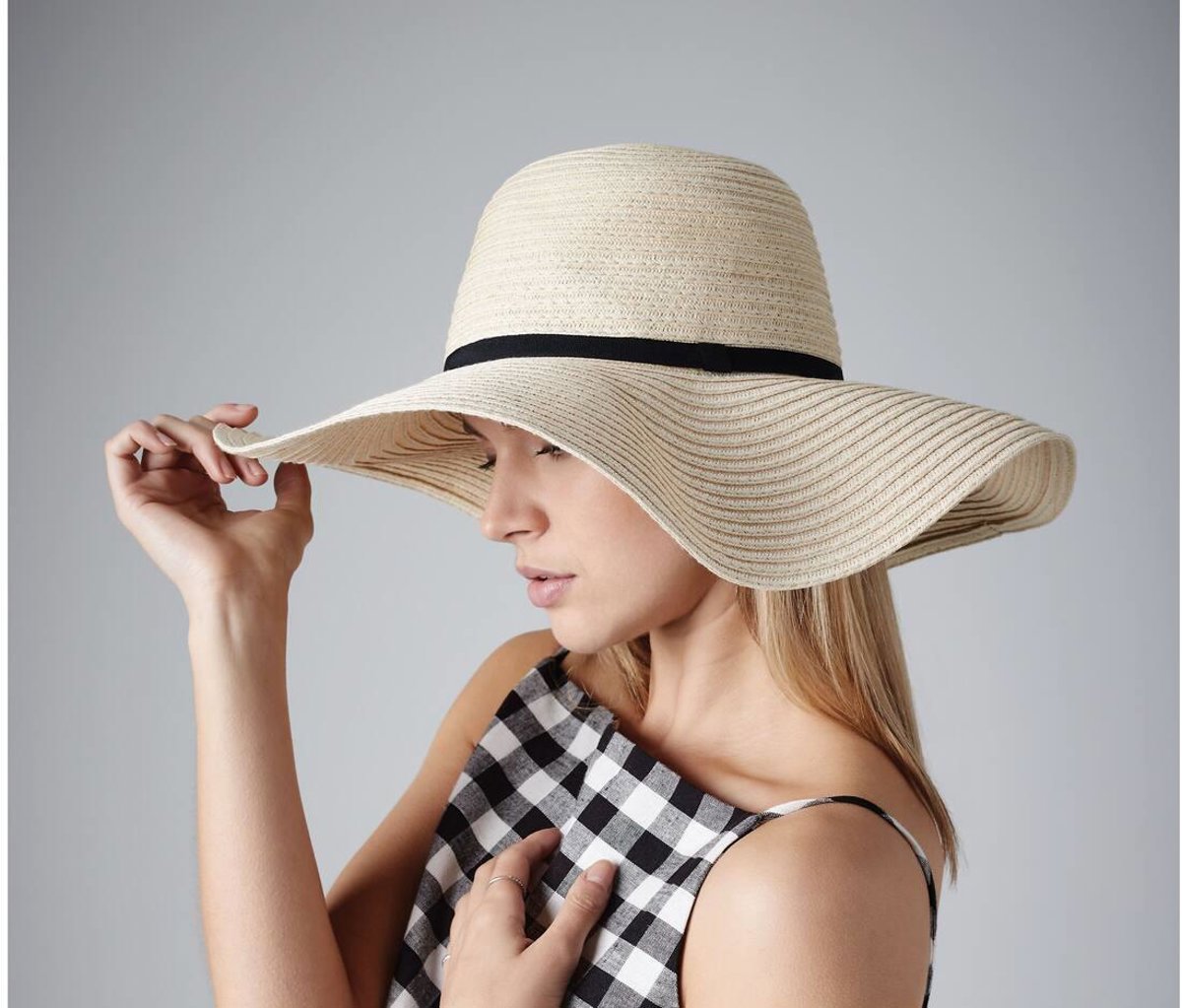 MARBELLA WIDE-BRIMMED SUN HAT - Primex Textiles