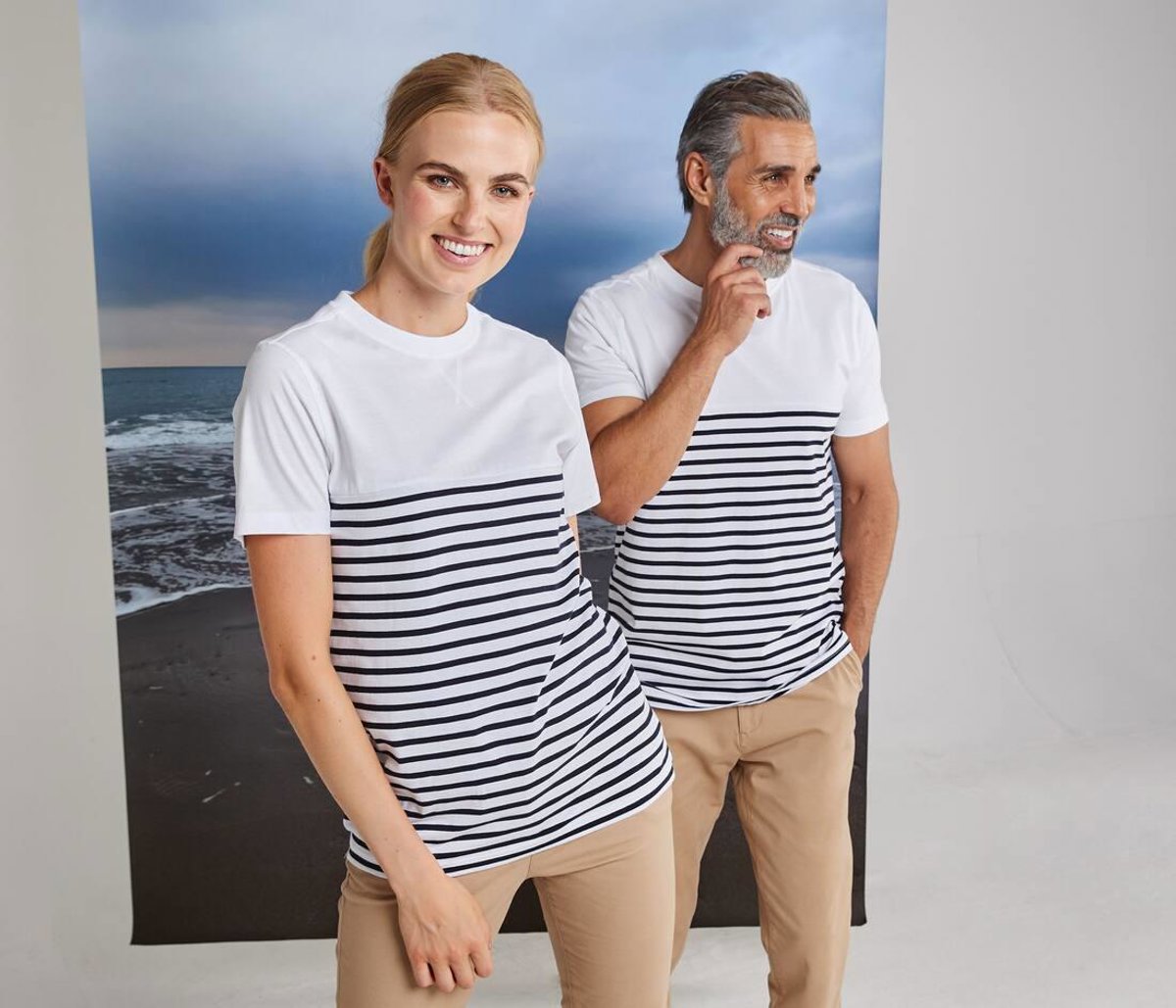 SHORT SLEEVE BRETON T - Primex Textiles