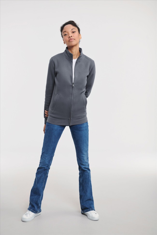 Russell Ladies Authentic Sweat Jacket - Primex Textiles