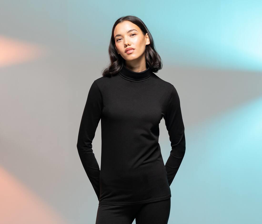 LADIES FEEL GOOD ROLL NECK - Primex Textiles