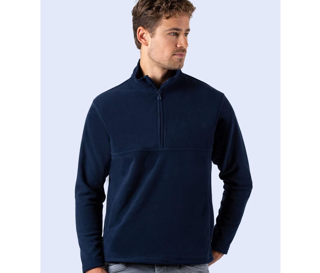 ZIP NECK FLEECE - Primex Textiles