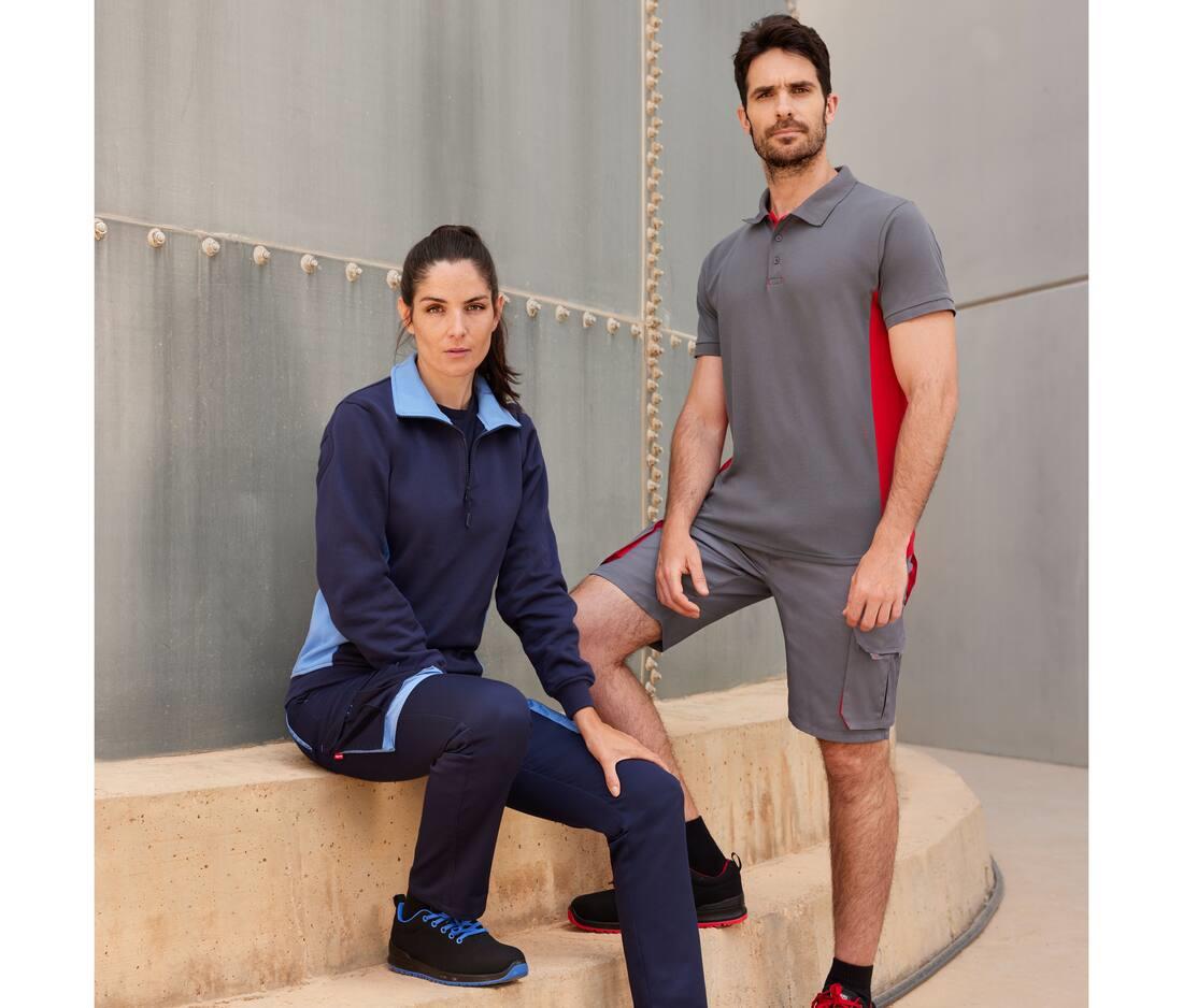 TWO-TONE SHORT SLEEVE POLO SHIRT - Primex Textiles